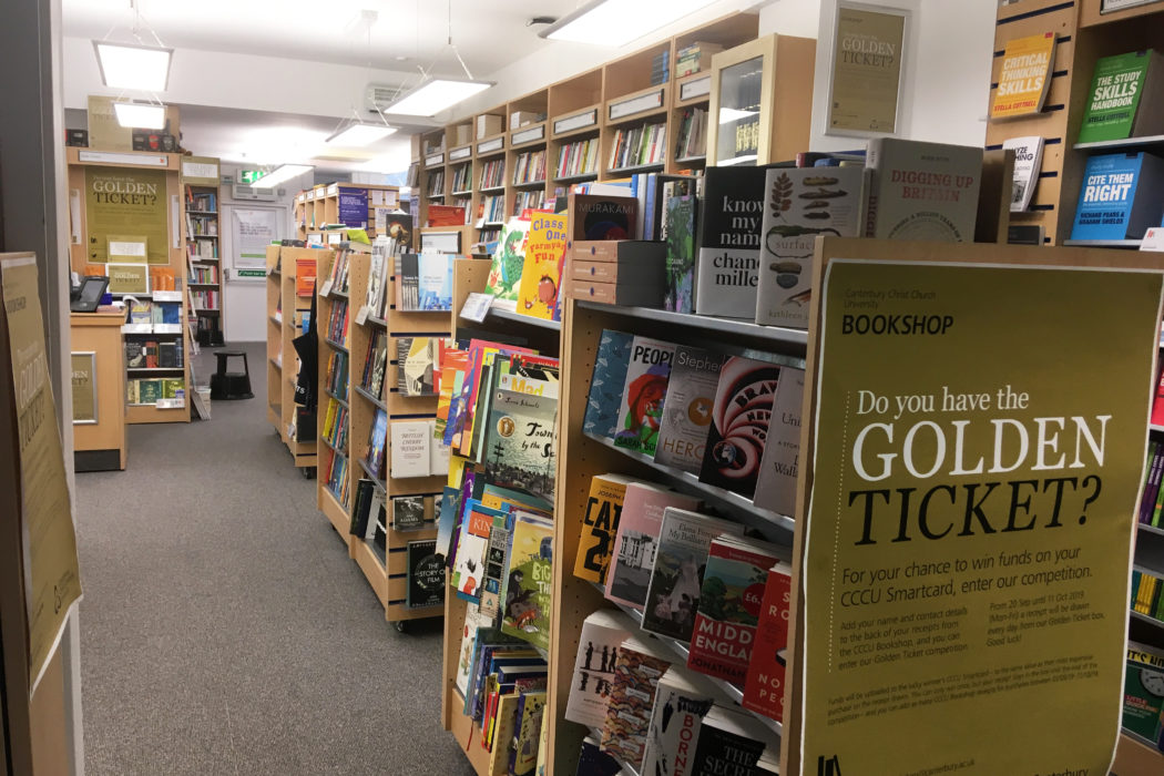 December's Bookshop of the Month is the Canterbury Christ Church ...